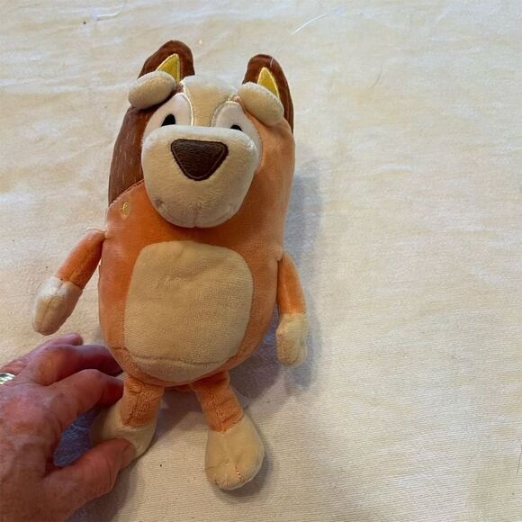 Toys | Bluey Mum Chilli 9 Plush Toy Multicolor Dog For Ages 3 | Poshmark